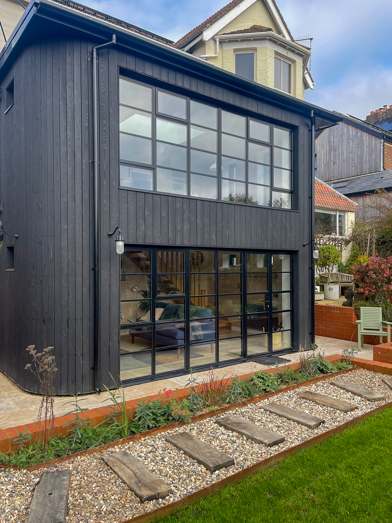 Black Steel-look Windows In Hastings | Newlite